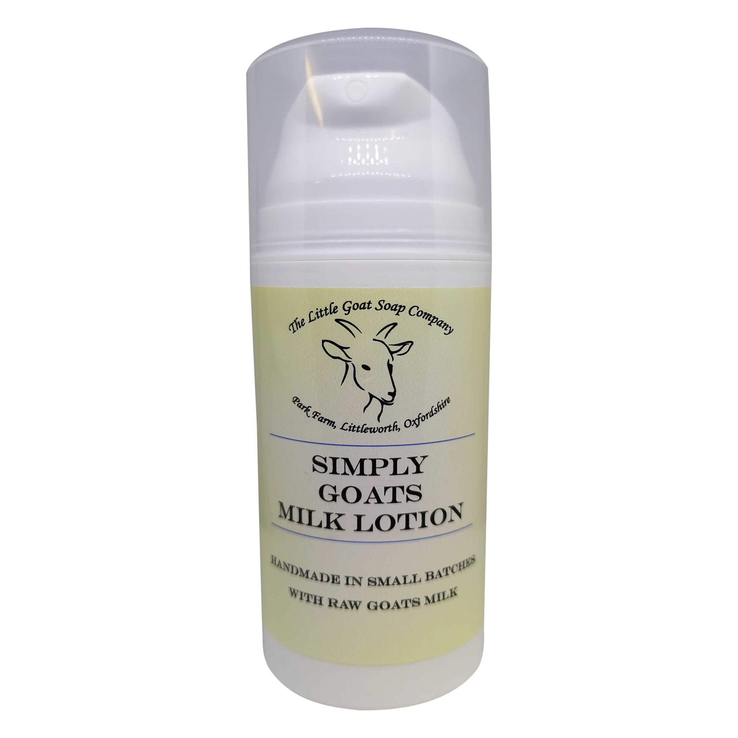 Simply Goats Milk Lotion 100ml | thelittlegoatsoapcompany.co.uk