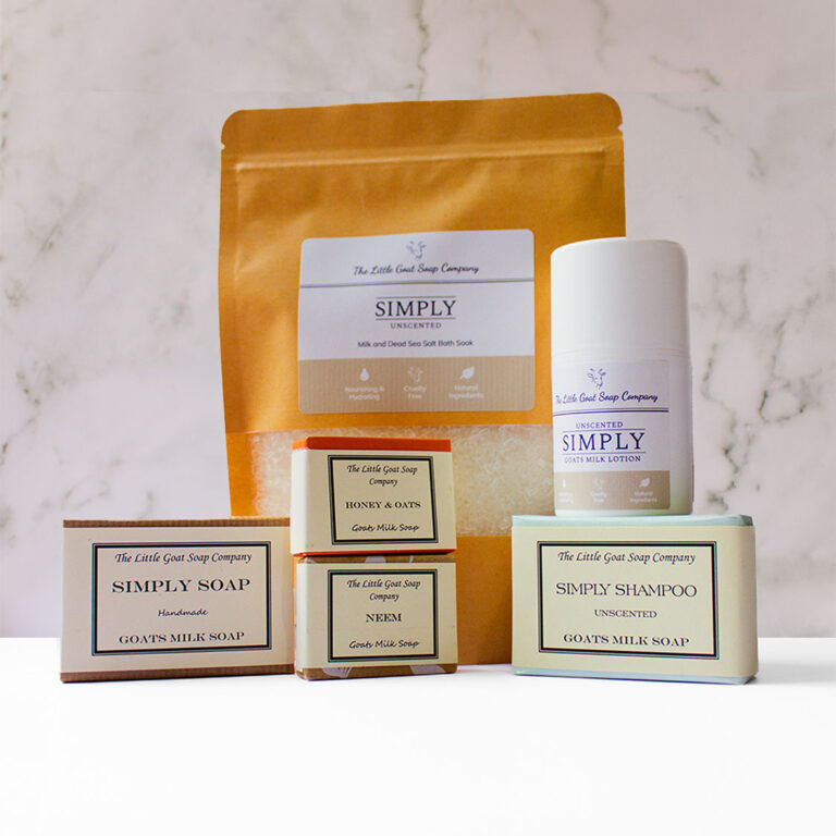 10 x 100g Simply Shampoo Bar | thelittlegoatsoapcompany.co.uk